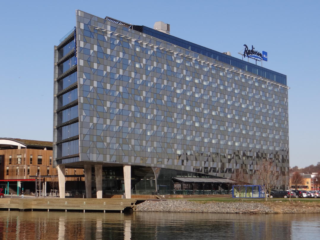 Radisson Blu Riverside Hotel Gothenburg, with rooftop spa